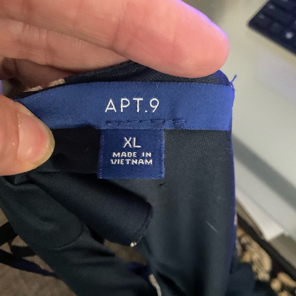 Apt. 9 | Other | Apt 9 Blue Floral Jumpsuit Romper Size Xl | Poshmark